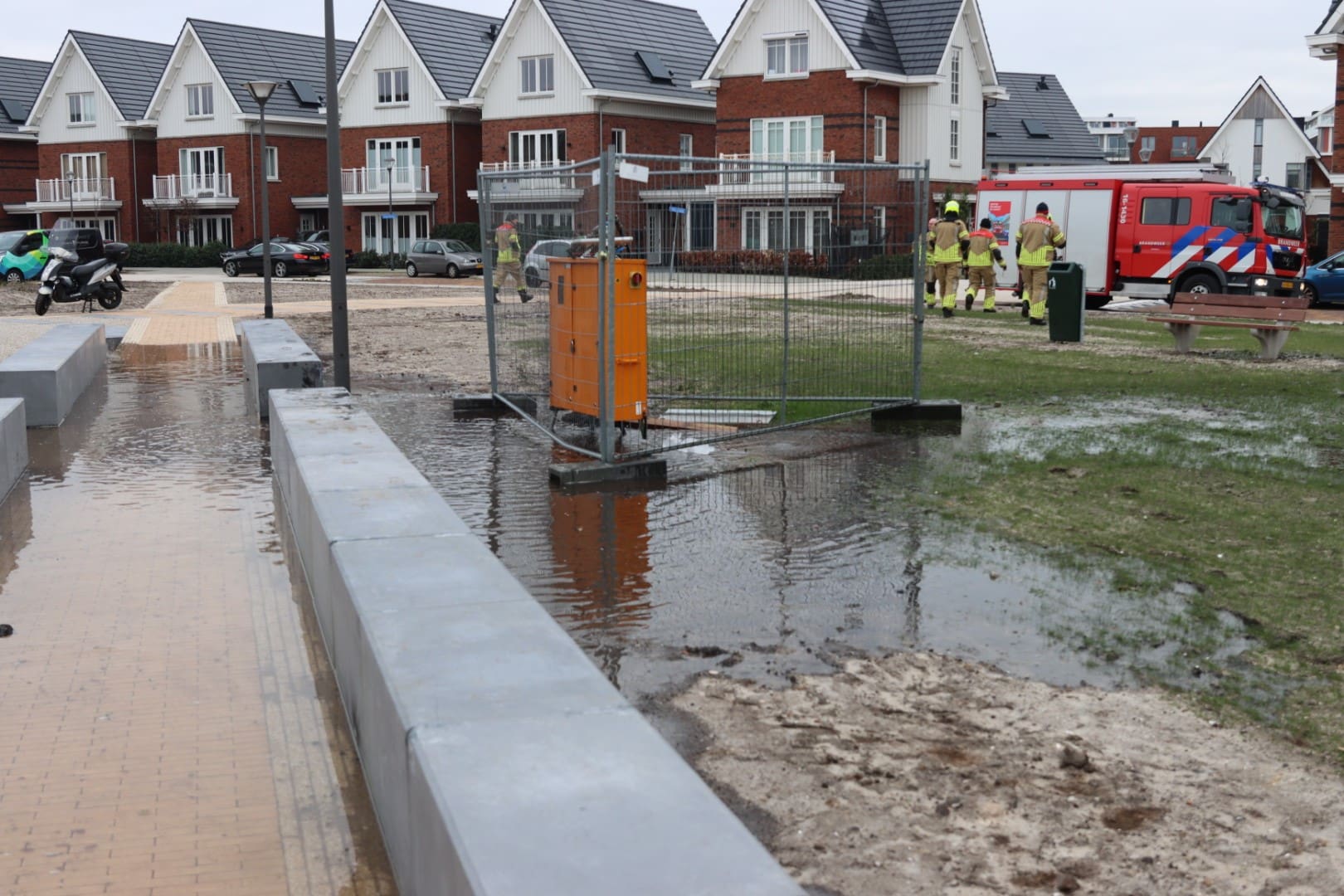Waterafsluiting kapotgevroren in Voorhout - Bollenstreek Omroep