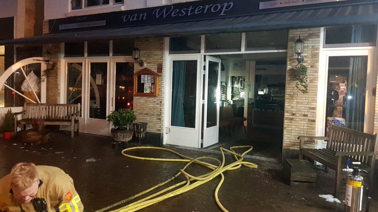 Brandje bij snackbar Van Westerop - Bollenstreek Omroep
